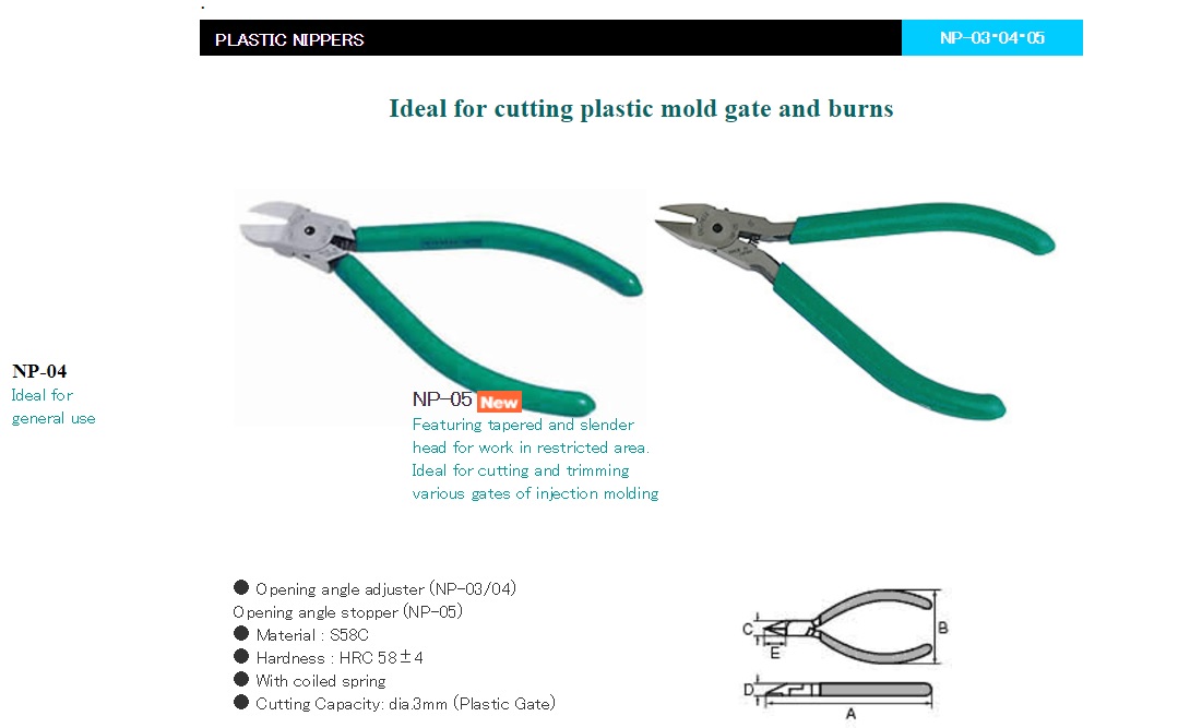 Ichiban Precision Sdn Bhd - Engineer - ENGINEER PLASTIC NIPPERS